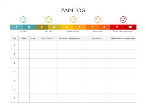 Progress Monitoring Chart Template Ponasa