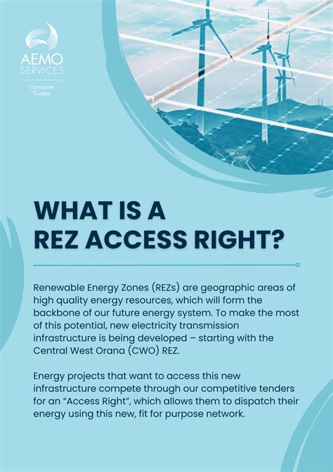 Aemo Services On Linkedin Access Rights For The Central West Orana