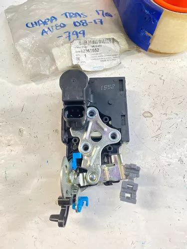 Chapa Puerta Trasera Izquierda Chevrolet Aveo Oem Meses sin interés
