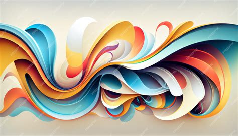 Premium Ai Image Generative Ai Waveform Odyssey An Abstract