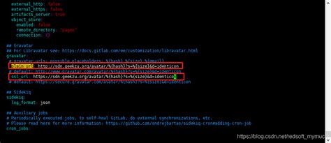 Gitlab 无法显示头像的解决方法gitlab头像 Csdn博客