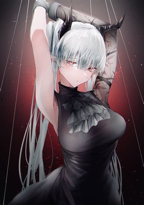 アークナイツ束縛された血族ちゃん ハマグリさんのイラスト