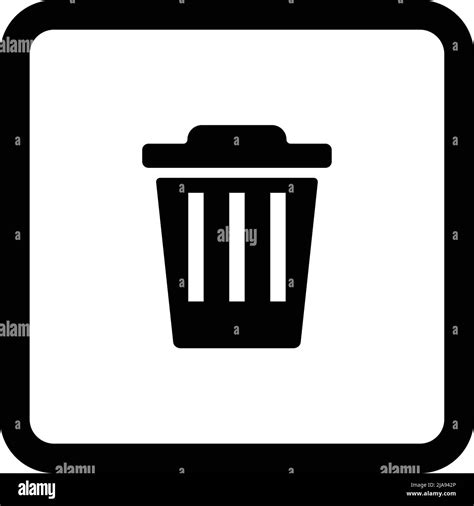 Garbage Can Stock Vector Images Alamy