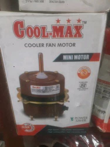 Coolmax Cooler Fan Motor At Piece Cooler Motor In Jaipur ID