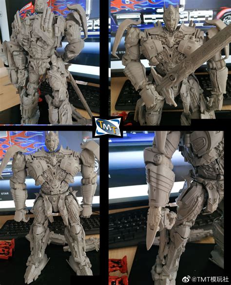 TMT Age Of Extinction The Last Knight Optimus Prime Gray Prototype Transformers News TFW