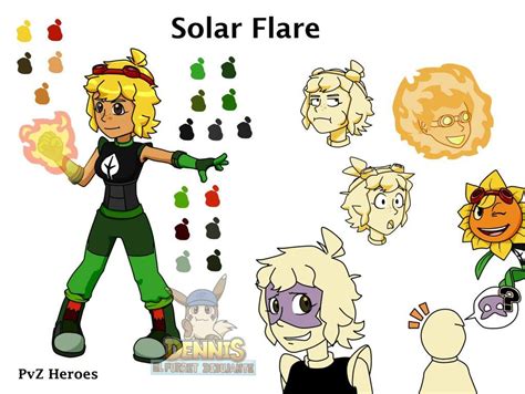 Ficha De Destello Solar 🌿universo Pvz💀pvz Oficial Amino