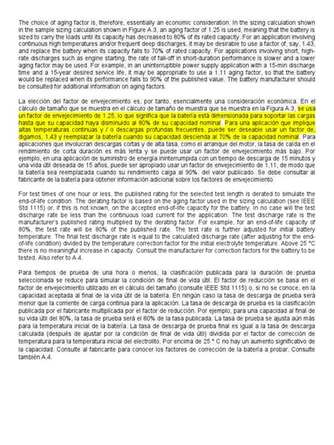 Aging Factor Ieee 1115 Pdf