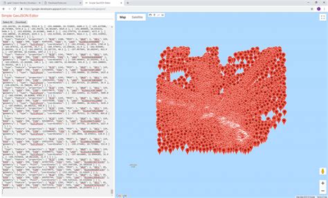 conversion of s75 charts to geojson with gdal org2org utility