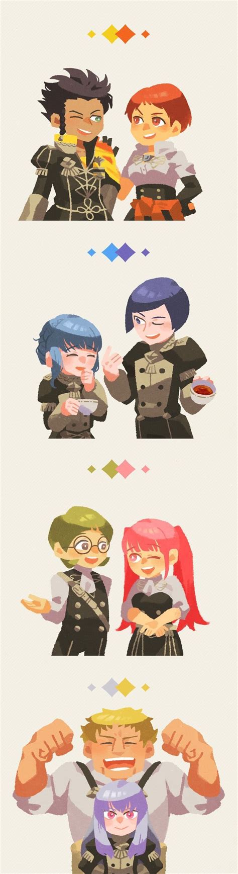 ファイアーエムブレム風花雪月 金鹿の学級の モツヤのイラスト Pixiv Fire Emblem Characters