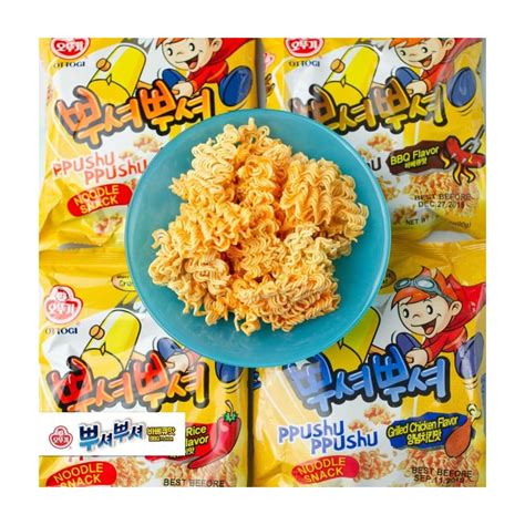 Ottogi Ppushu Ppushu Crush To Eat Noodle Snack 1 Of Philippines Ubuy