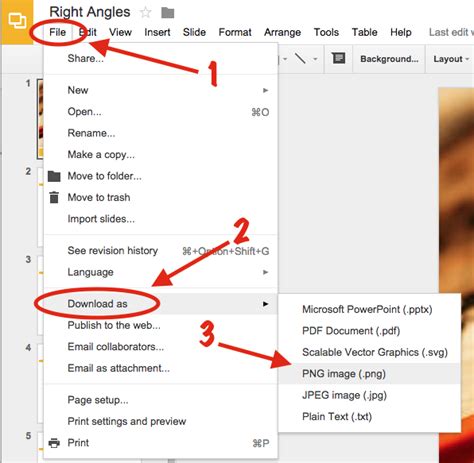 TeachingTechNix Save Slides As Image Files