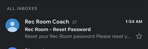 constant password reset emails r recroom