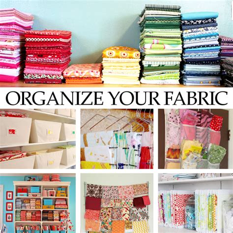 diy home sweet home organizing your fabric