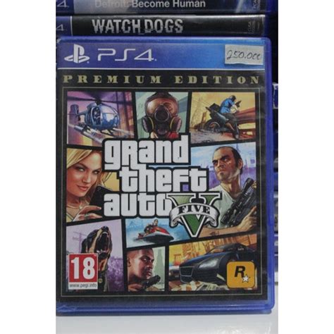 Jual Kaset PS GTA V Shopee Indonesia