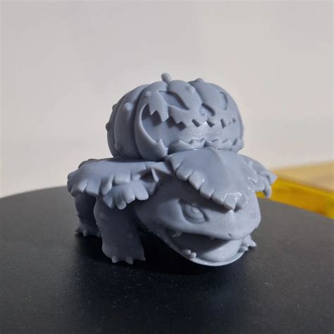3d Printable Pokemon Halloween Bulbasaur Evolution・cults