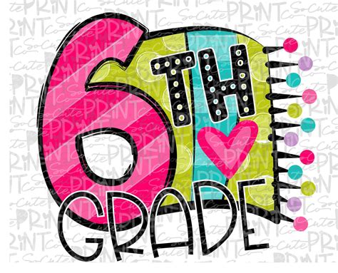6th Grade Clip Art