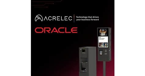Acrelec Offers Oracle Micros Simphony Pos Customers Customizable Kiosks