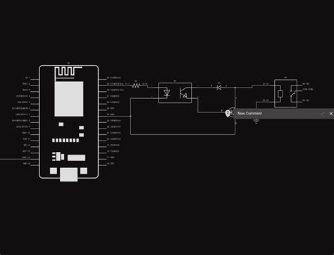 Schematic For Esp8266 With Relay · Flux