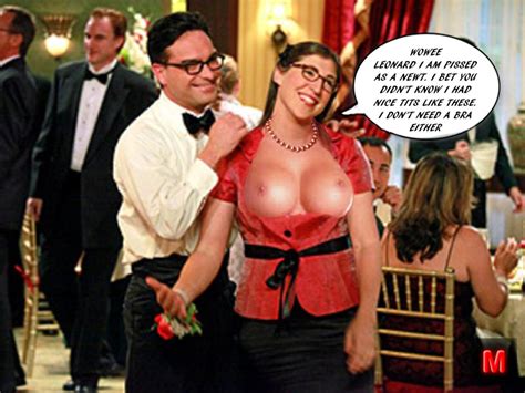 Post Amy Fowler Fakes Johnny Galecki Leonard Hofstadter Mayim Bialik Moyman The Big