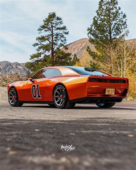 2025 Dodge Charger Digitally Impersonates General Lee Charger From The