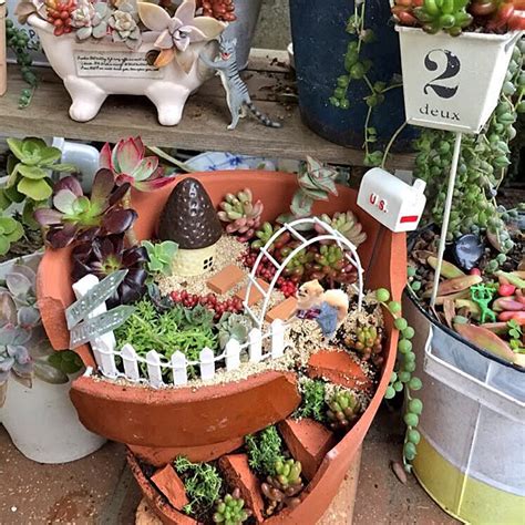 箱庭植木鉢リメイクセリア100均ハンドメイドなどのインテリア実例 2017 03 17 172229