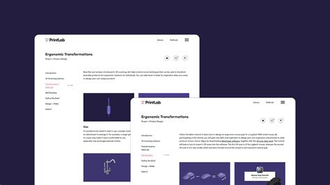 Ergonomic Transformations D Printing Project PrintLab