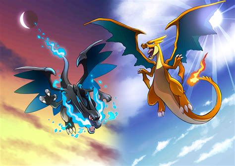 Charizard Mega Charizard X And Mega Charizard Y Pokemon Danbooru