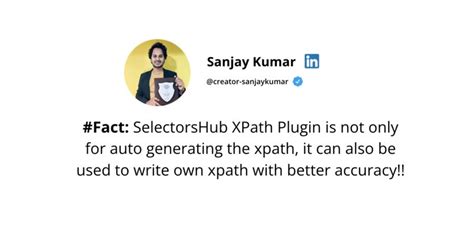 Sanjay Kumar On Linkedin Xpathtool Xpathplugin