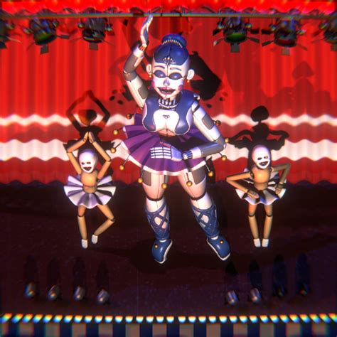 Fnafsl Debut Ballora By Mangoisei On Deviantart