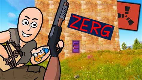 Trio Take On Angry Zerg Rust Vanilla Giveaway Youtube