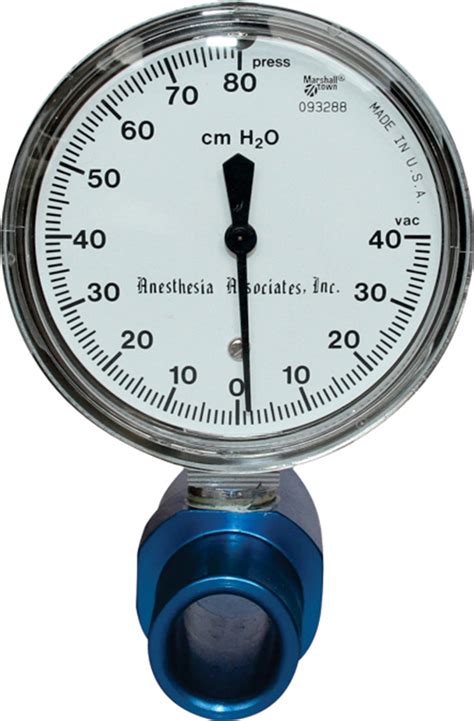 Anaesthesia Circuit Pressure Manometer Lower Mount Vetquip Catalogue