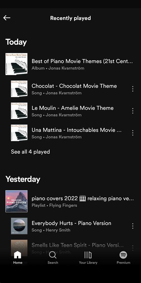 Do I Misunderstand The Playback History Screen Antennapod Forum