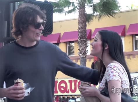 Woman Pretends To Be Drunk And Asks For Help Is Approached By Gross