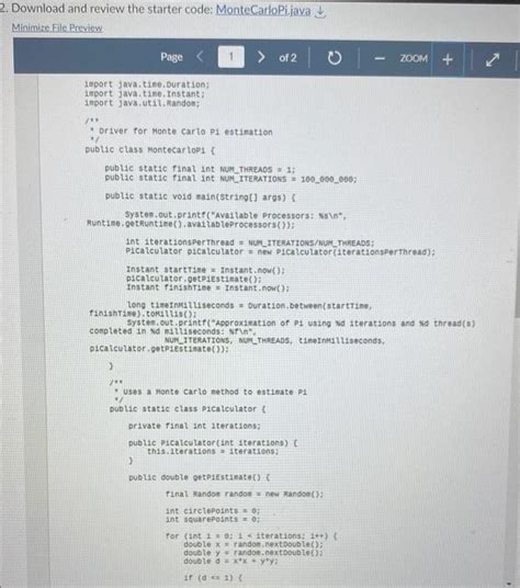 Solved Is Possible To Estimate The Value Of Pi By Using