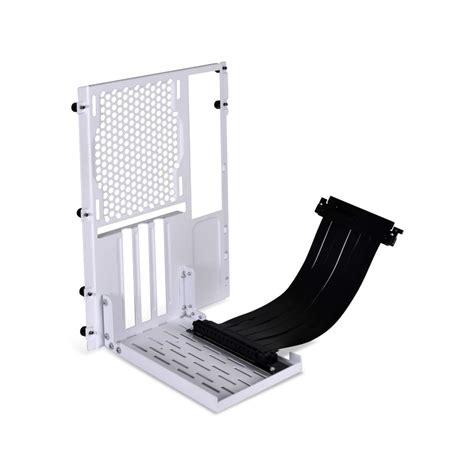 Lian Li O11d Mini Pcie 3 0 White O11dmini 1 Vertical Gpu Bracket Kit White