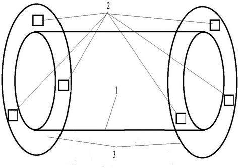 method for measuring end face spatial displacement and angular