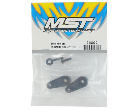 Mst 210032 Servo Horn Set 23t 25t Island Hobby Nut