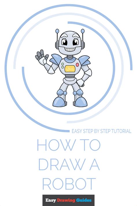 How To Draw A Robot Really Easy Drawing Tutorial