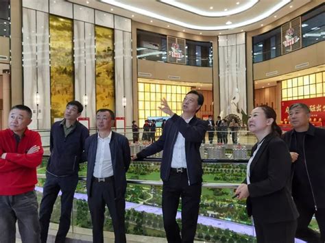 公司总裁陈永明率队考察保定项目 苏中建设集团