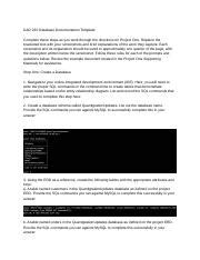 DAD 220 Database Documentation Done Docx DAD 220 Database