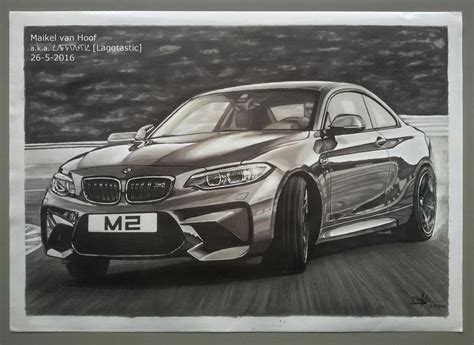 Bmw M2 Coupe Drift Marker Drawing By Laggtastic On Deviantart
