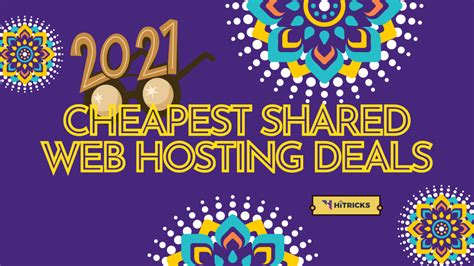 Cheapest Shared Web Hosting Deals April HiTricks