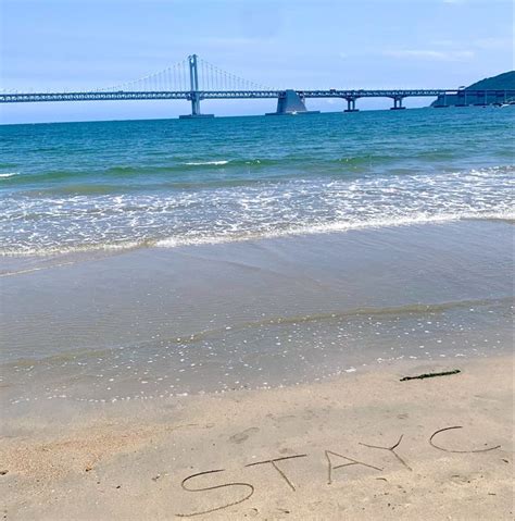 STAYC Brasil On Twitter Bay Bridge Outdoor Beach