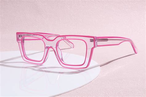 Lilith Square Pink Eyeglasses Fytoo Optical