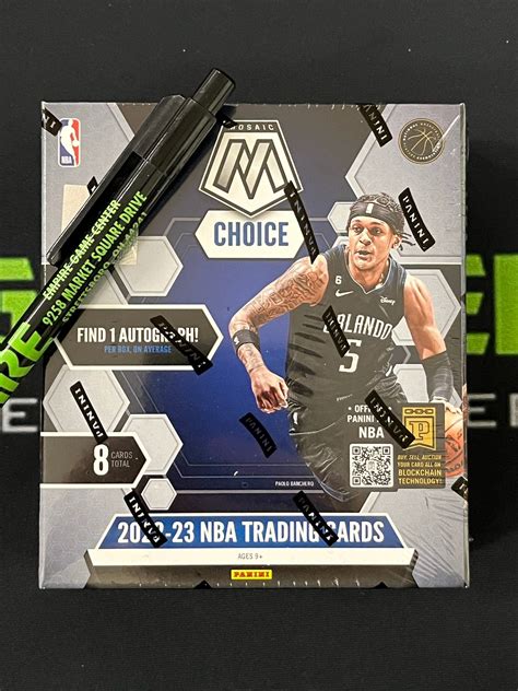 2022 23 Panini Mosaic Basketball Choice Hobby Box