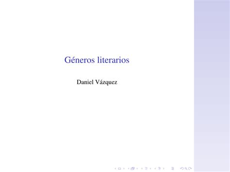 Géneros literarios