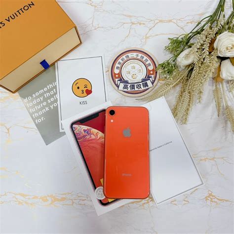 現金價請聊聊 二手 Iphone Xr 128g橘（已過保）＃68471 蝦皮購物