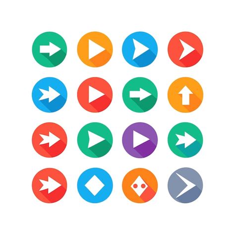 Concepto De Conjunto Vectorial De íconos Vector Premium