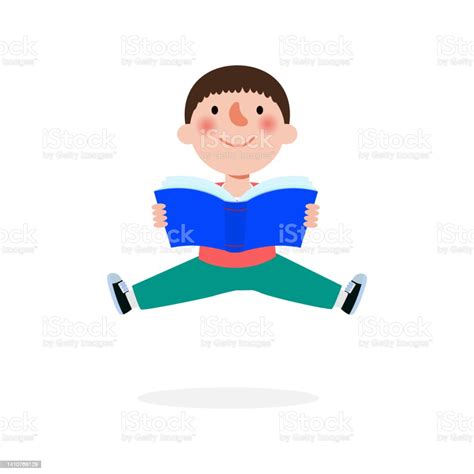 어린이 독서 책 흰색 배경에 고립 된 어린이 교육 벡터 일러스트 레이 션 공부에 대한 스톡 벡터 아트 및 기타 이미지 공부