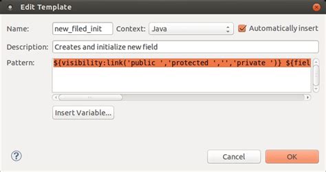 How To Initialize Variable Default Value In Eclipse Short Cut Key